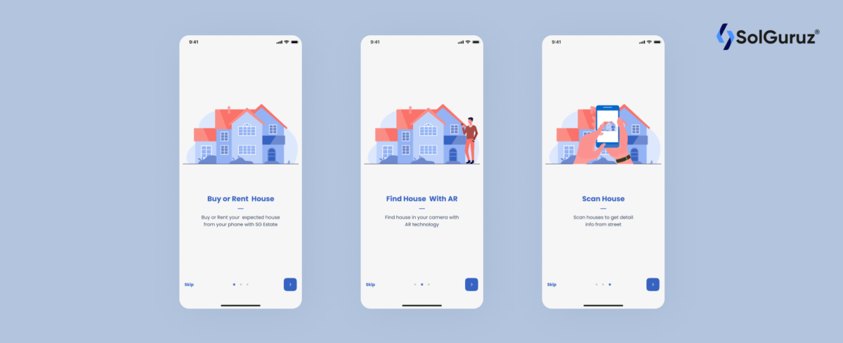 Real Estate App Development Guide - Features, Process, & Cost - SolGuruz
