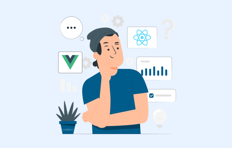 React Vs Vue - Which JavaScript framework to pick? - SolGuruz